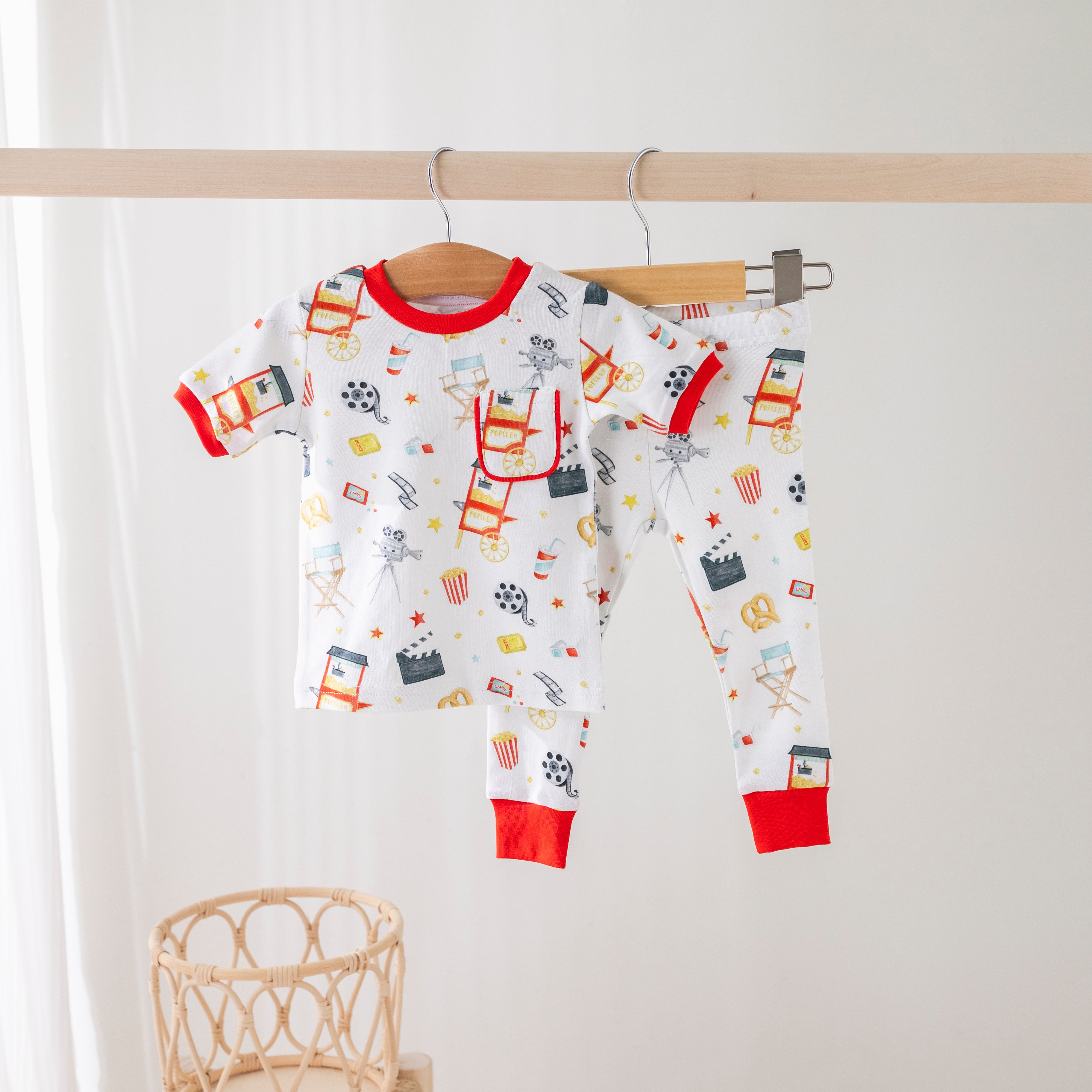 Movie Night Organic Cotton Pajamas – Nola Tawk